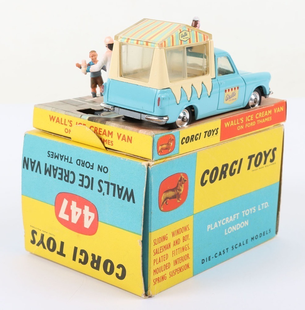 Corgi 447 Ford Thames Walls Ice Cream Van