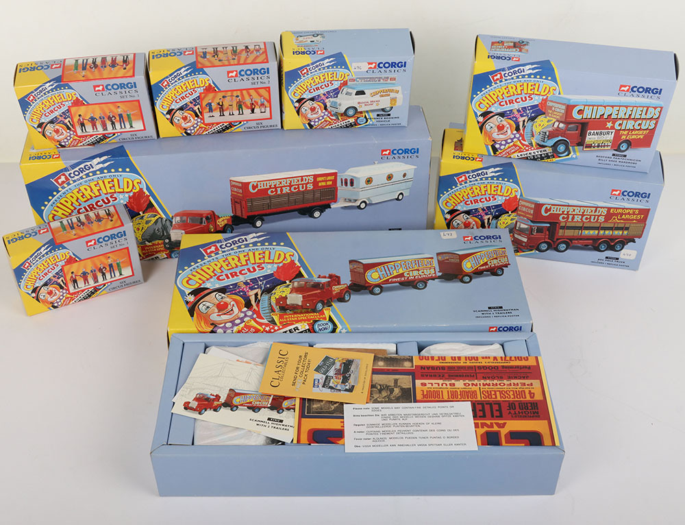 Corgi Classics Chipperfield’s Circus Models