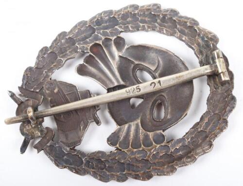 Legion Condor Panzer Assault Combat Badge