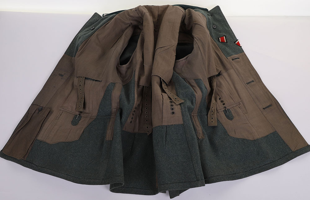 WW2 GERMAN HEER M-36 PIONEER NCO COMBAT TUNIC