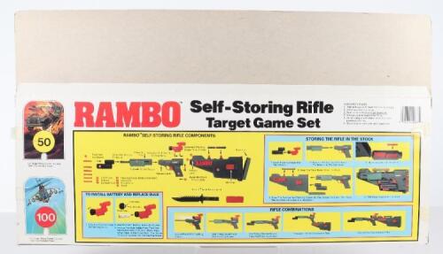 Arco Rambo Self Storing Rifle Target Game Set