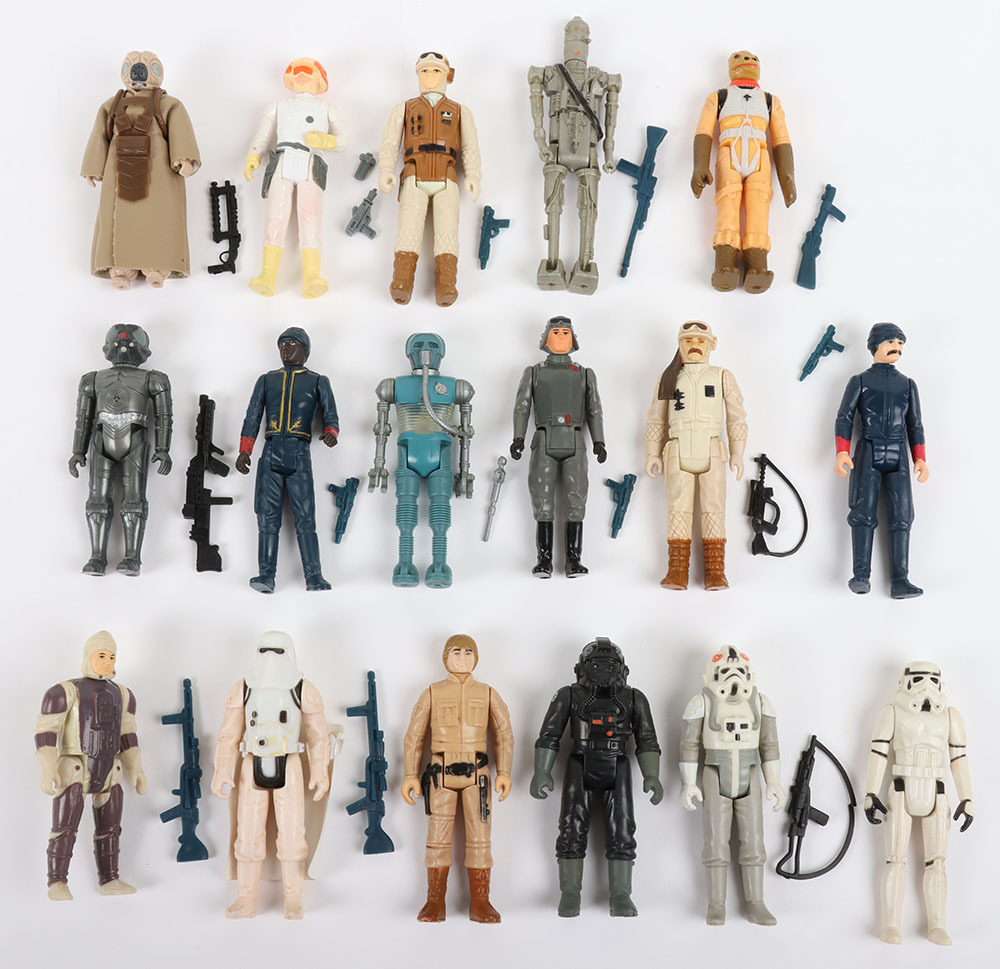Seventeen Loose First/Second/Third Wave Vintage Star Wars Figures