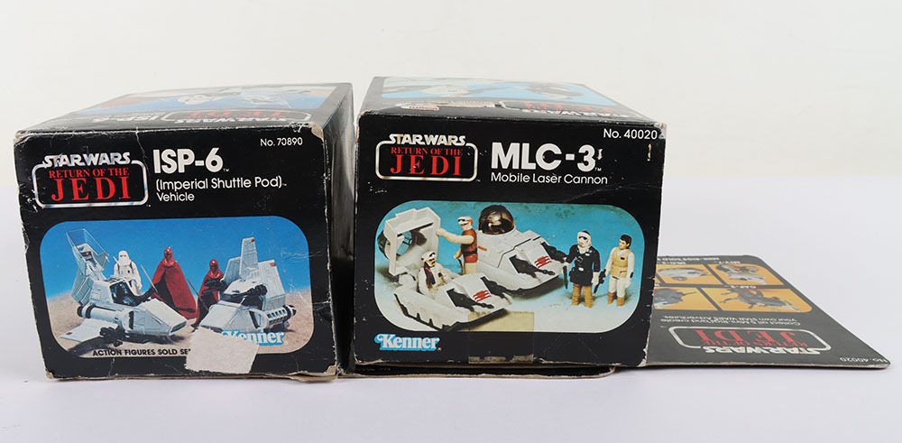 Two Boxed Vintage Star Wars Mini Rigs Return of the Jedi