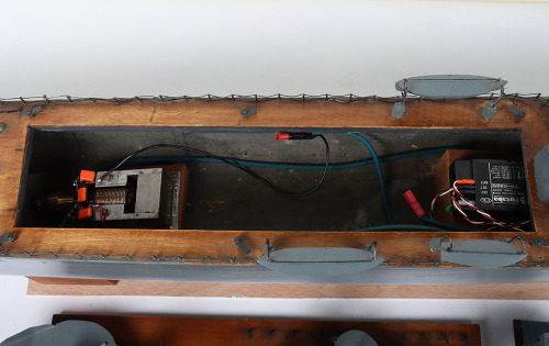 A Bassett-Lowke remote control scale model F7 Navy Destroyer, 1936