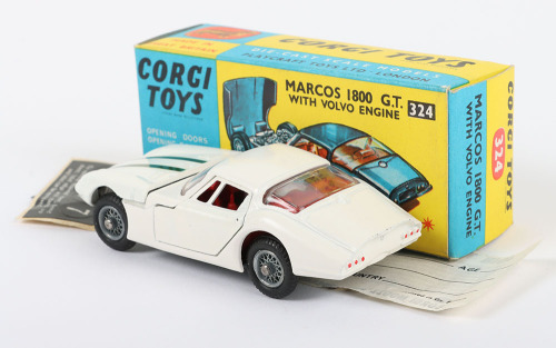 Corgi Toys 324 Marcos 1800 GT with Volvo Engine