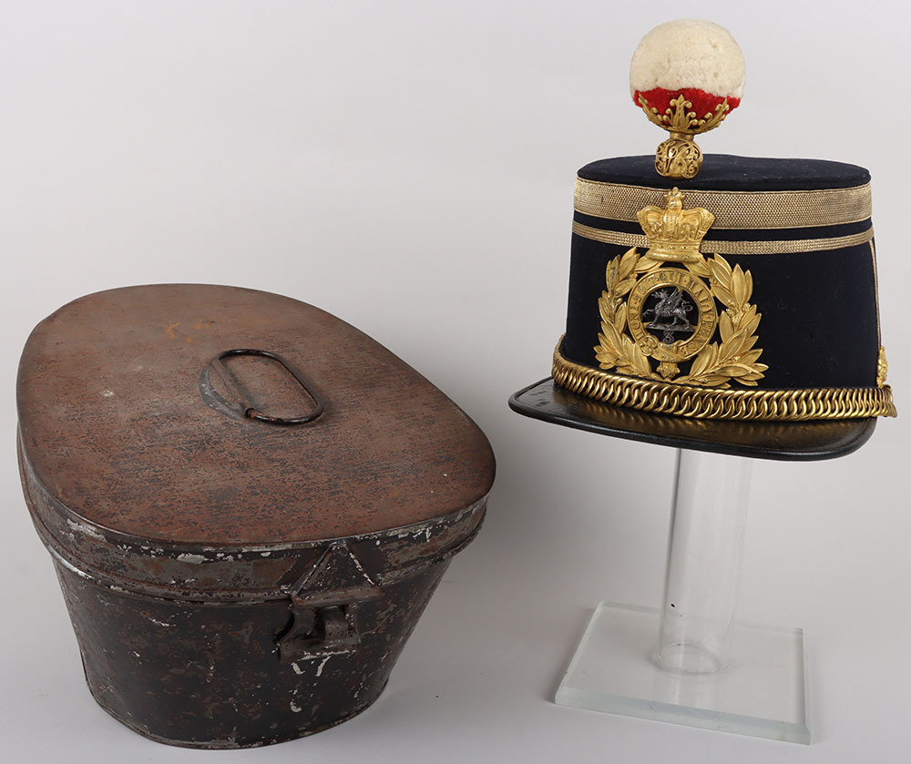 Victorian 3rd (Royal East Kent) Regiment of Foot Majors Shako 1869-78