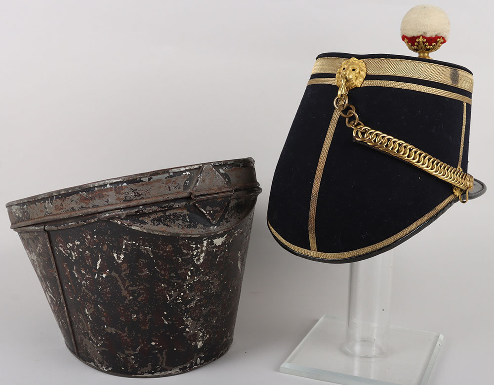 Victorian 3rd (Royal East Kent) Regiment of Foot Majors Shako 1869-78