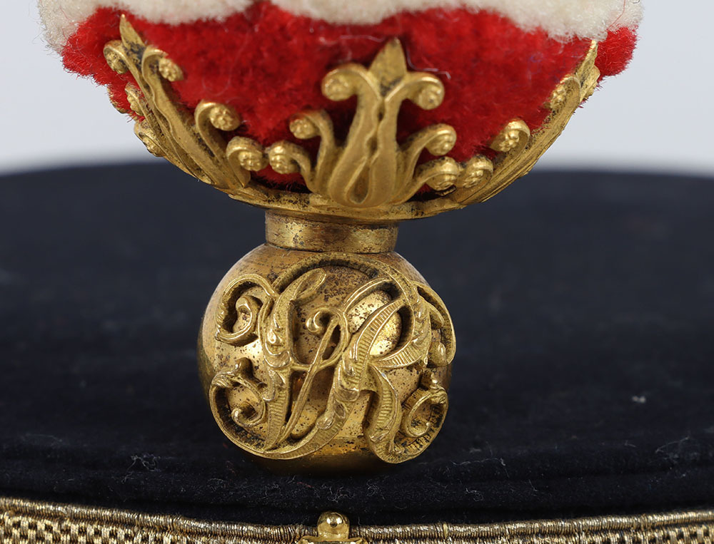 Victorian 3rd (Royal East Kent) Regiment of Foot Majors Shako 1869-78