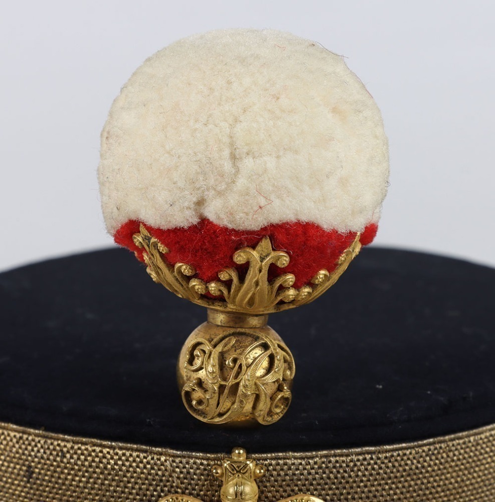 Victorian 3rd (Royal East Kent) Regiment of Foot Majors Shako 1869-78