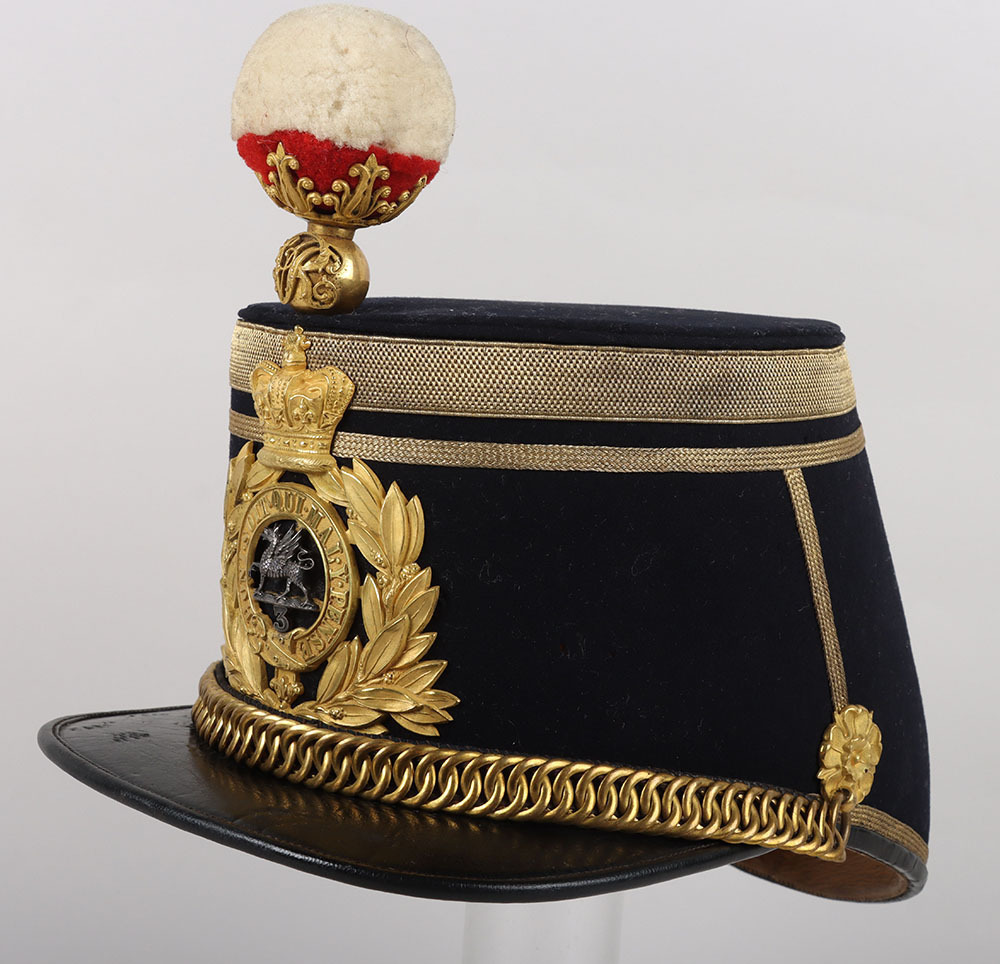 Victorian 3rd (Royal East Kent) Regiment of Foot Majors Shako 1869-78