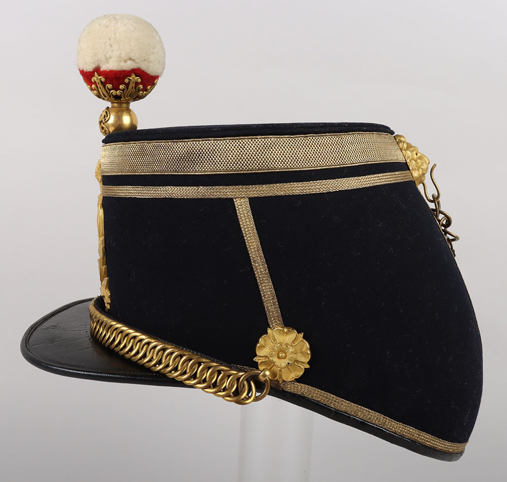 Victorian 3rd (Royal East Kent) Regiment of Foot Majors Shako 1869-78