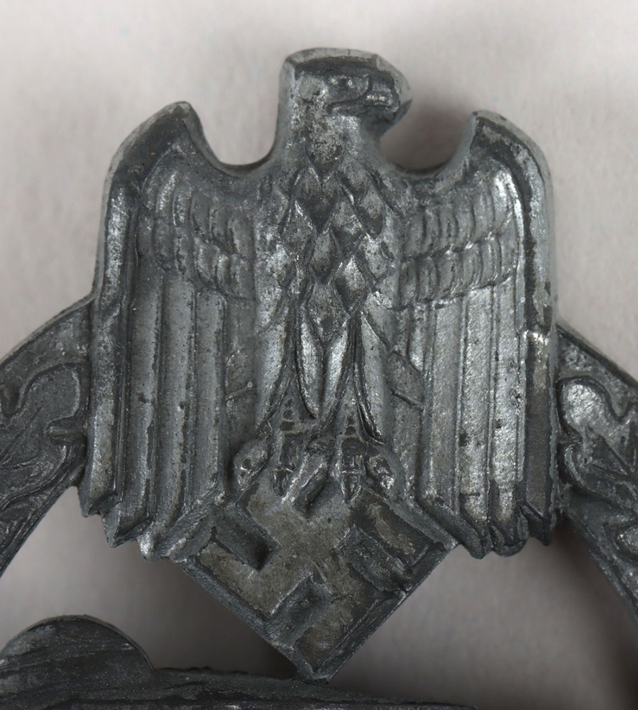 WW2 German Army / Waffen-SS Panzer Assault Combat Badge in Silver by ...