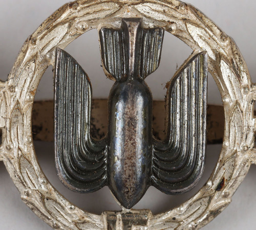 WW2 German Luftwaffe Bomber Operational Clasp in Silver by G.H. Osang ...