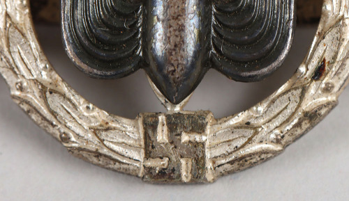 WW2 German Luftwaffe Bomber Operational Clasp in Silver by G.H. Osang ...