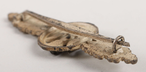 WW2 German Luftwaffe Bomber Operational Clasp in Silver by G.H. Osang ...