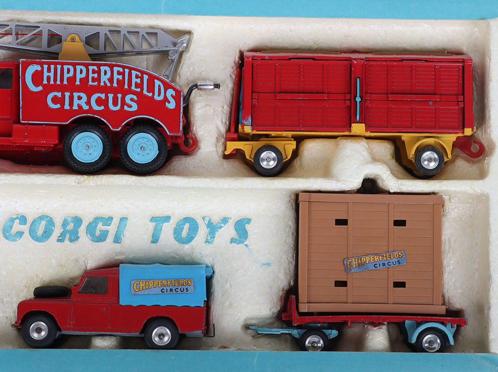 Corgi Toys Gift Set 23 Chipperfields Circus Models, 1st issue