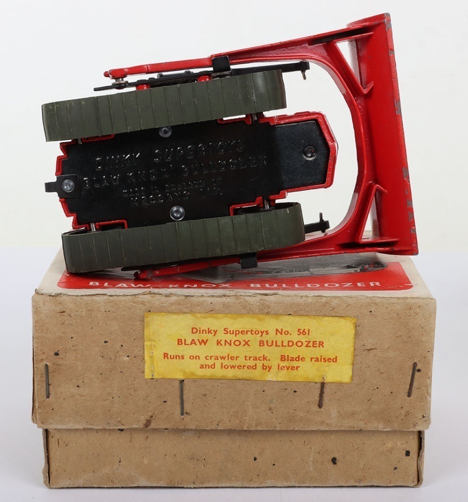Two Dinky Supertoys Bulldozer & Heavy Tractor