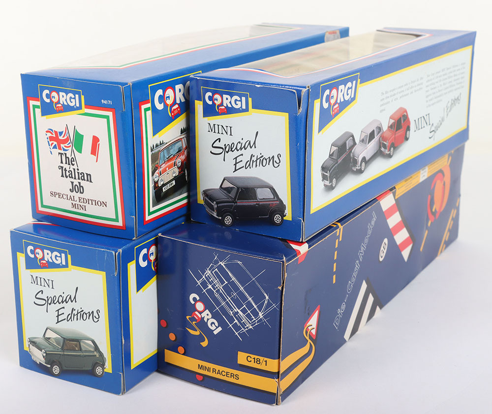 Four Corgi Woolworths Mini Gift Sets,