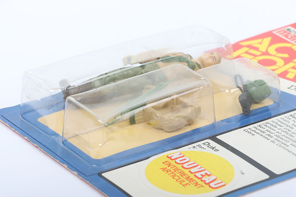 Scarce Vintage Action Force AF Duke Series 3 carded moc Action figure ...