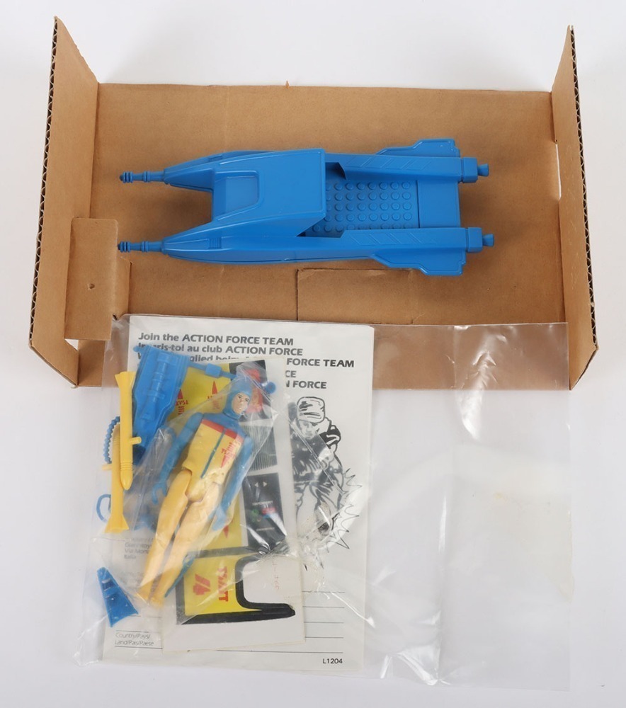 Vintage Action Force Q Force German Version TSATT Tiefengleiter with ...