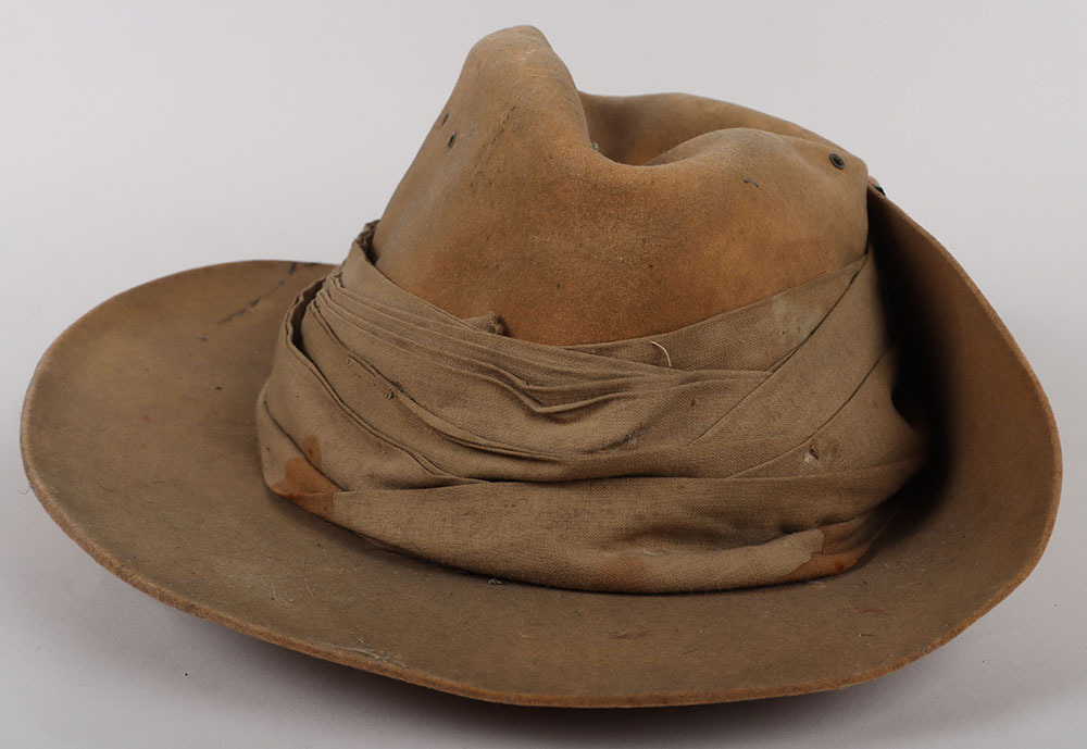 Rare Boer War Imperial Yeomanry Slouch Hat