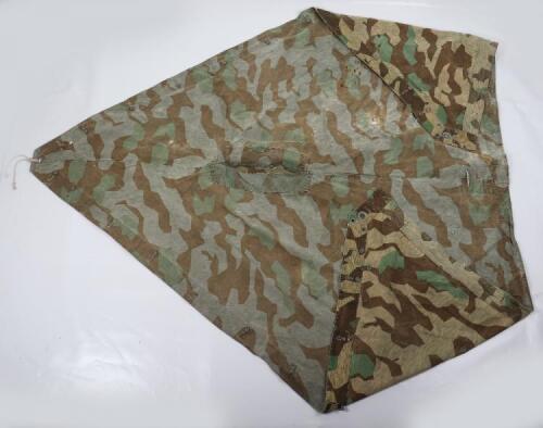 WW2 German Splinter Pattern Camouflaged Zeltbahn