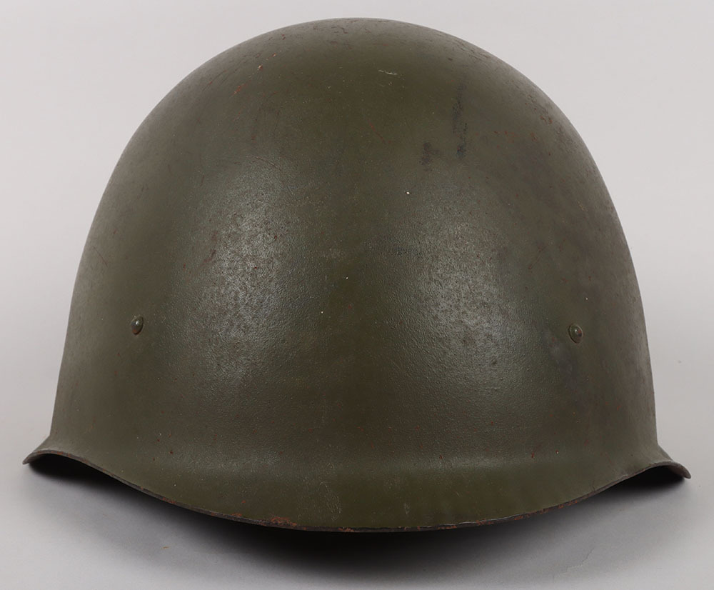 WW2 Soviet Russian SSh-40 Steel Combat Helmet