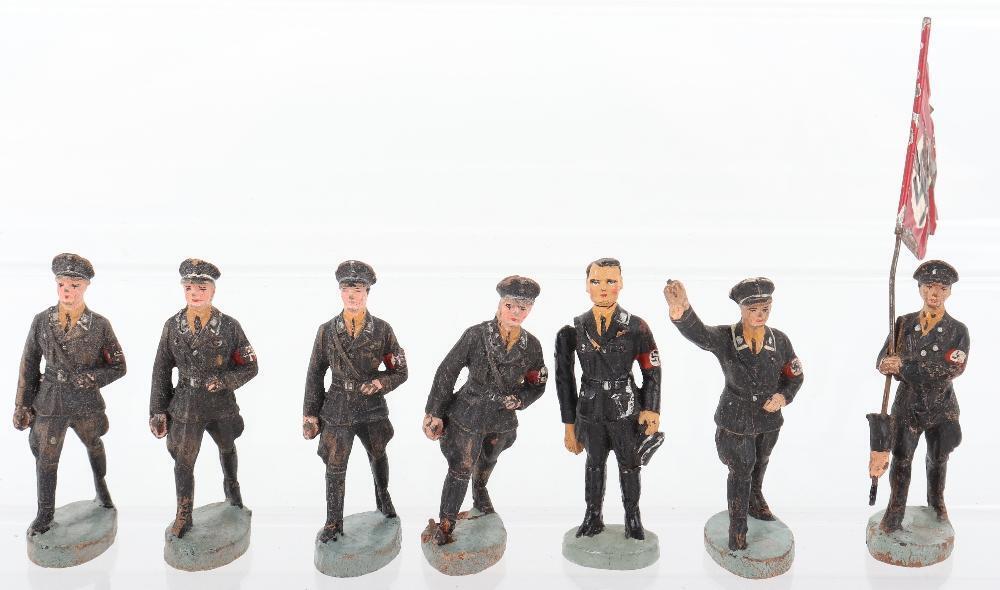 Third Reich Elastolin Figures