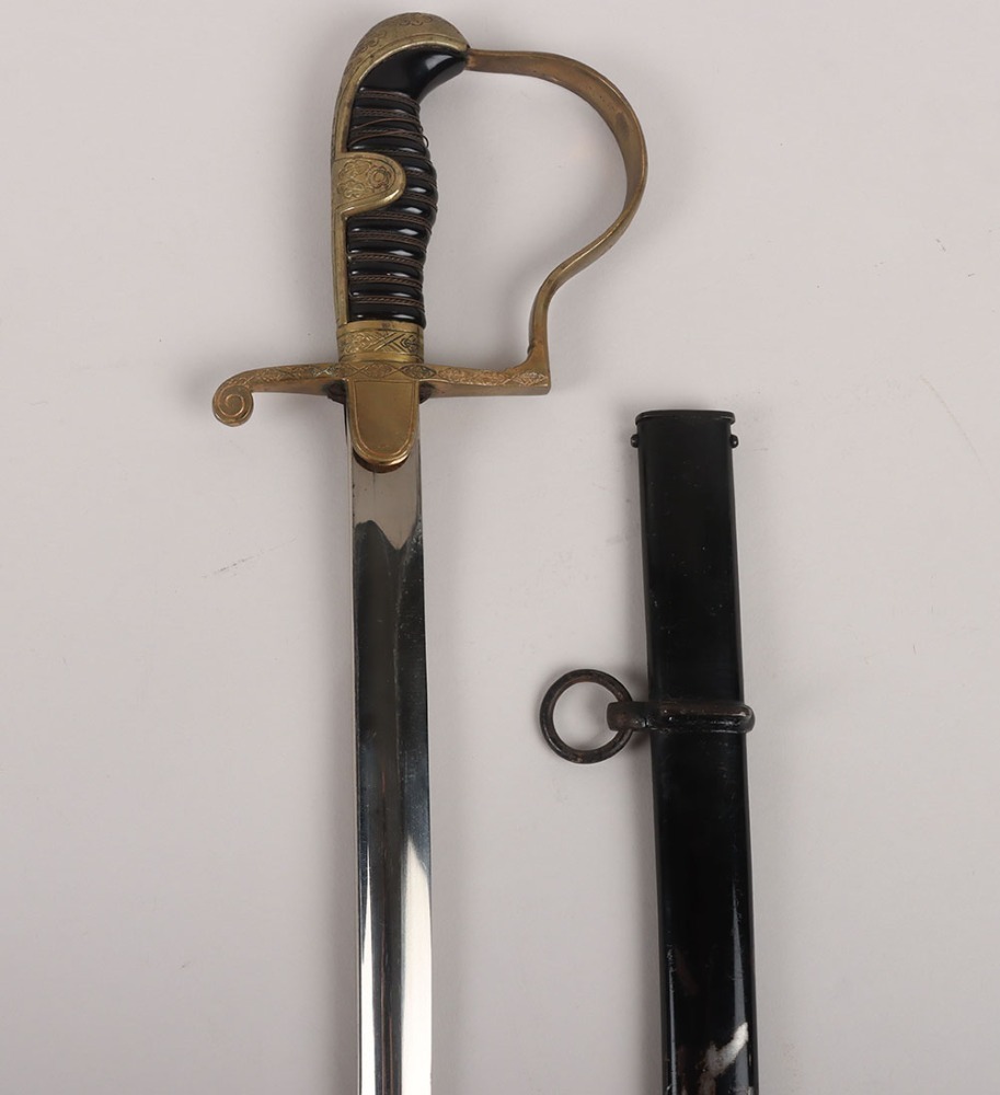 WW2 German Army Officers Sword By Carl Eickhorn, Solingen