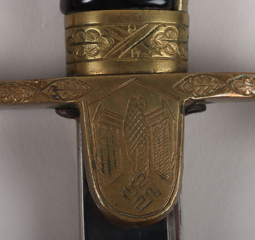 WW2 German Army Officers Sword By Carl Eickhorn, Solingen