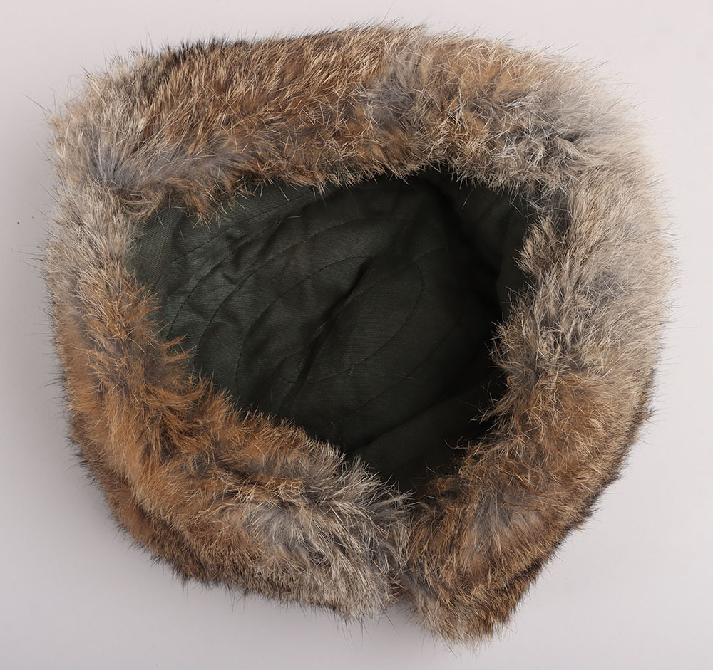 WW2 German Army (Heer) Winter Service Fur Field Cap “Pelzmütze”