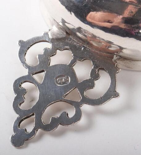 A fine Queen Anne single handle Porringer, John Cory, London 1702