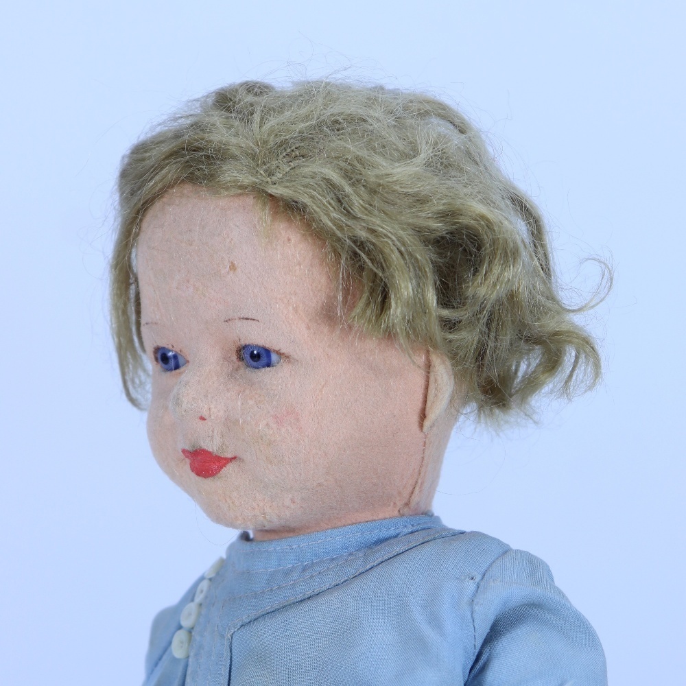 A rare Chad Valley Prince Edward cloth doll, English circa 1936,