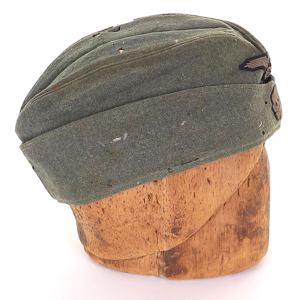 Rare WW2 German Waffen-SS Enlisted Mans Overseas / Side Cap