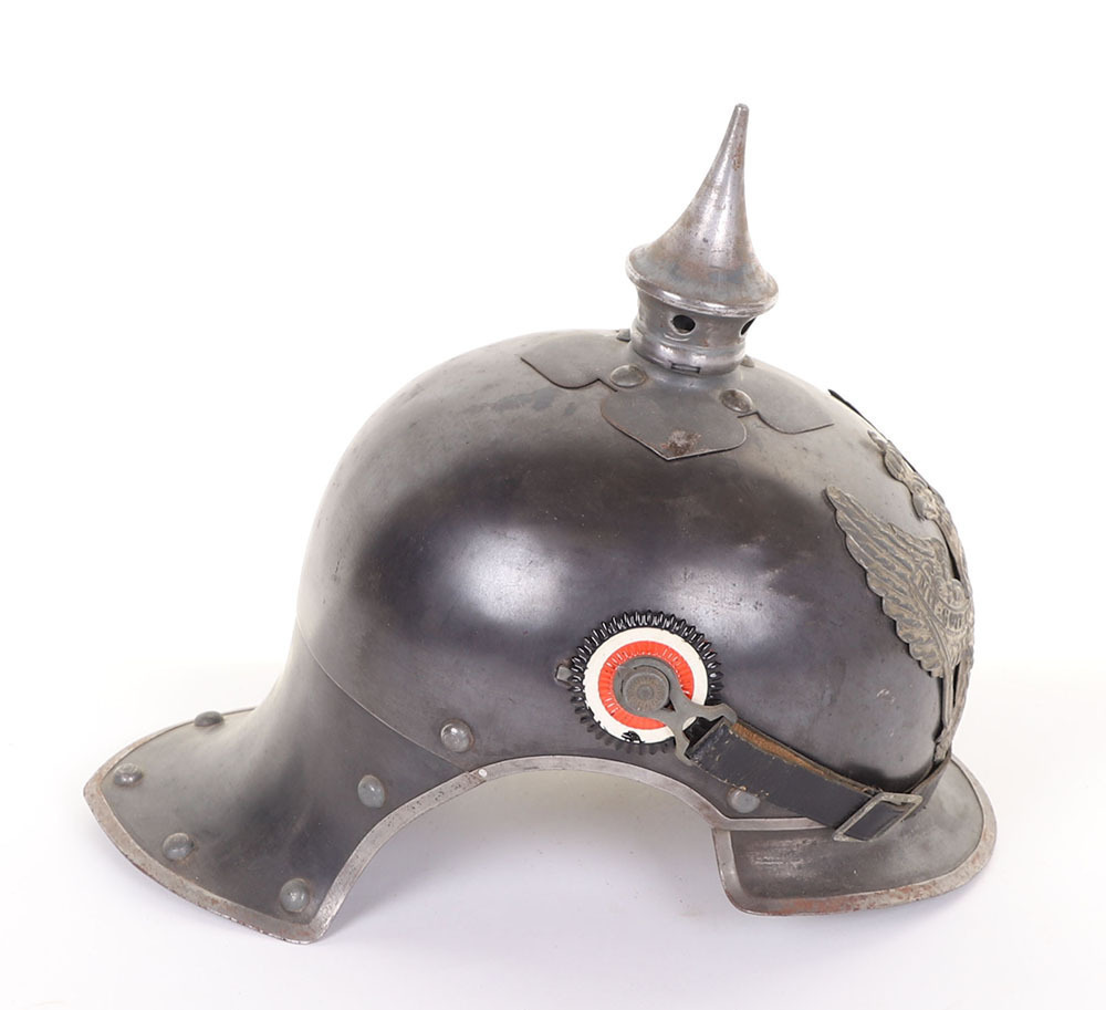 WW1 Prussian 1915 Jager Zu Pferde Enlisted Ranks Pickelhaube