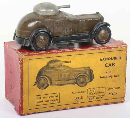 Britains set 1321, Crossley Armoured Car