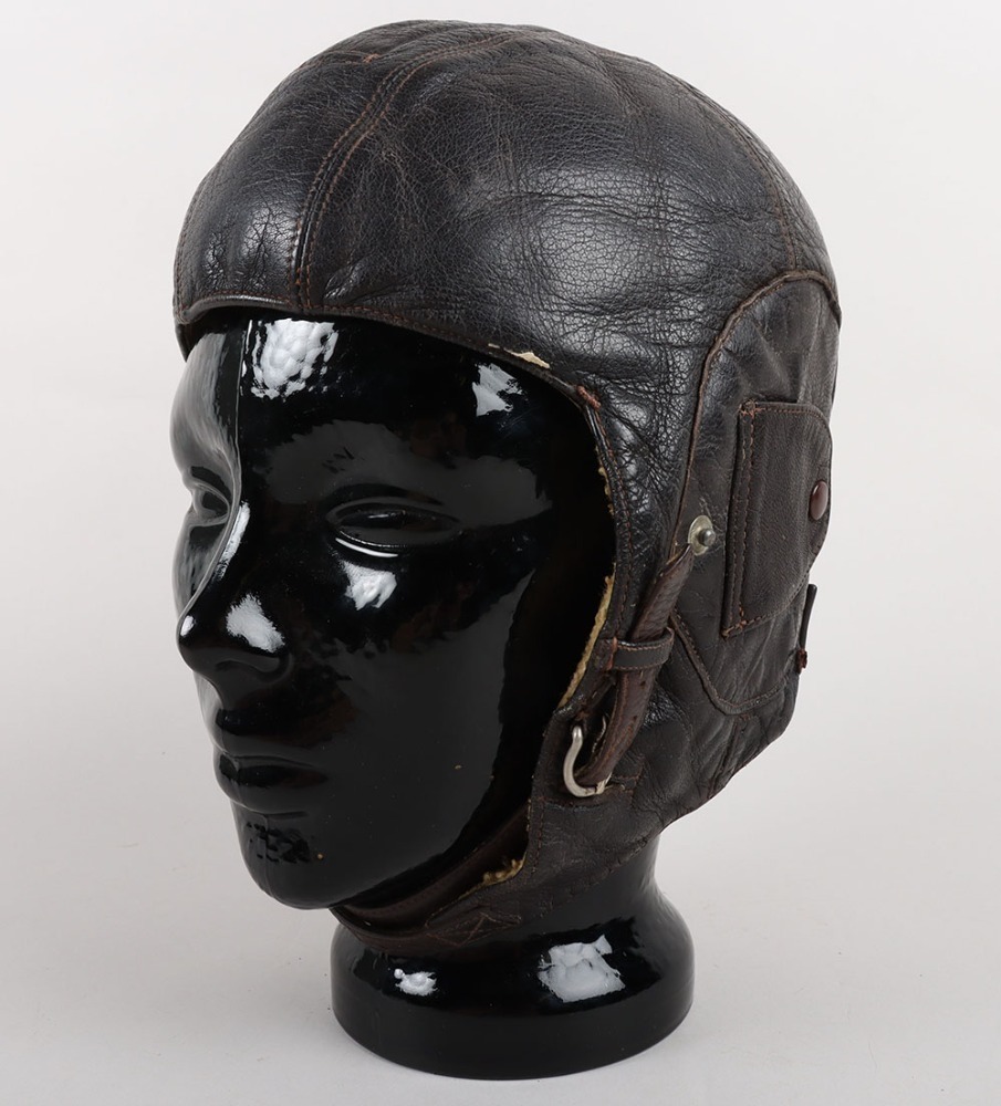 WW2 German Luftwaffe Winter Pattern Flying Helmet