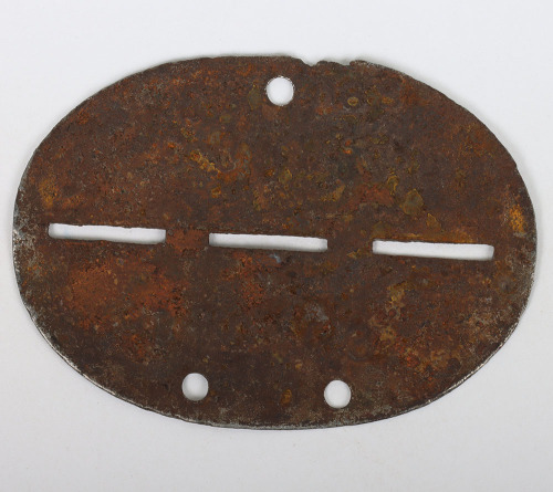 WW2 German Waffen-SS ID Dog Tag “SS Pz Rgt 3”