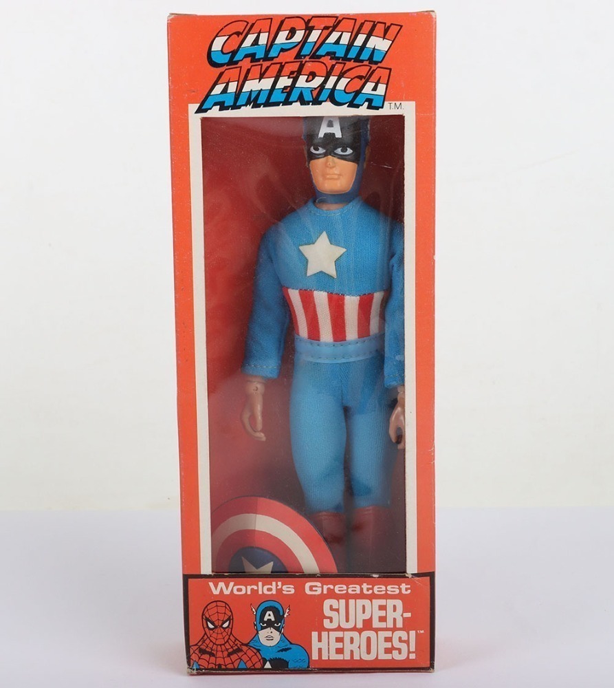 Vintage Mego Marvel Captain America 8 inch Action figure 1976 in ...