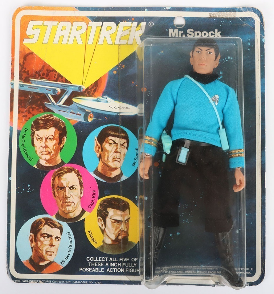Vintage Original Star Trek Mego Bradgate Dr. Spook Five face Type 1, 8 ...