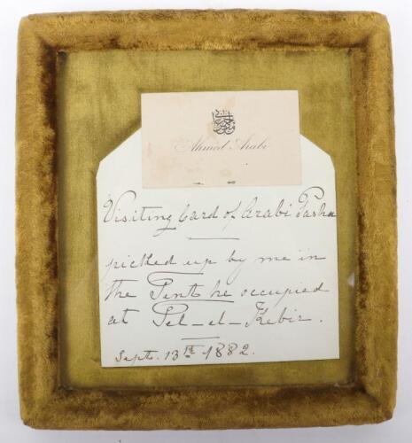 Ahmed Urabi, or Orabi Pasha and known in English as Ahmed Ourabi ...