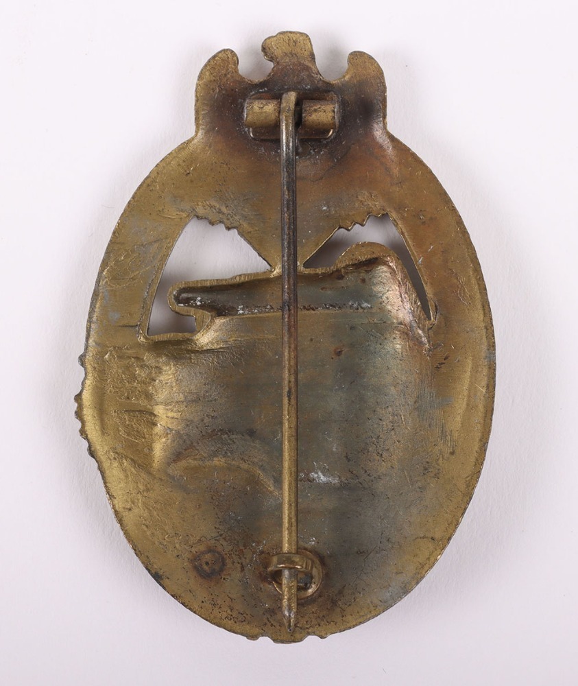 WW2 German Army / Waffen-SS Panzer Assault Badge in Bronze