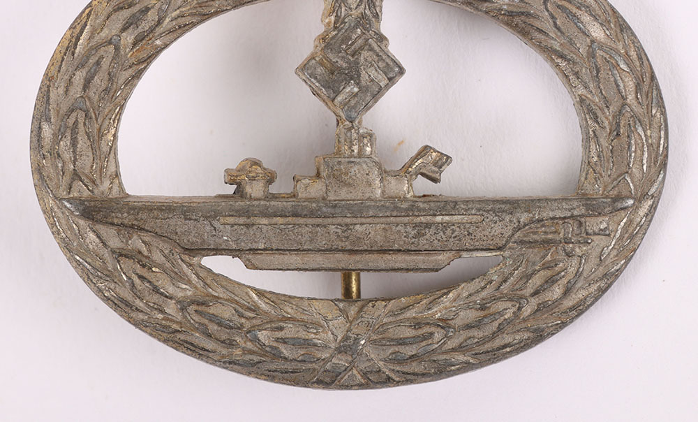 WW2 German Kriegsmarine U-Boat War Badge by Alois Rettenmaier ...
