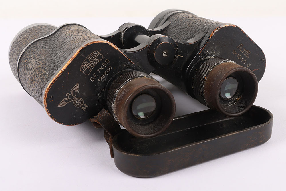 WW2 German Kriegsmarine D.F 7x50 Binoculars by Carl Zeiss, Jena