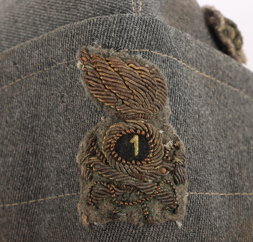 WW2 Italian Fascist Officers Forage / Side Cap