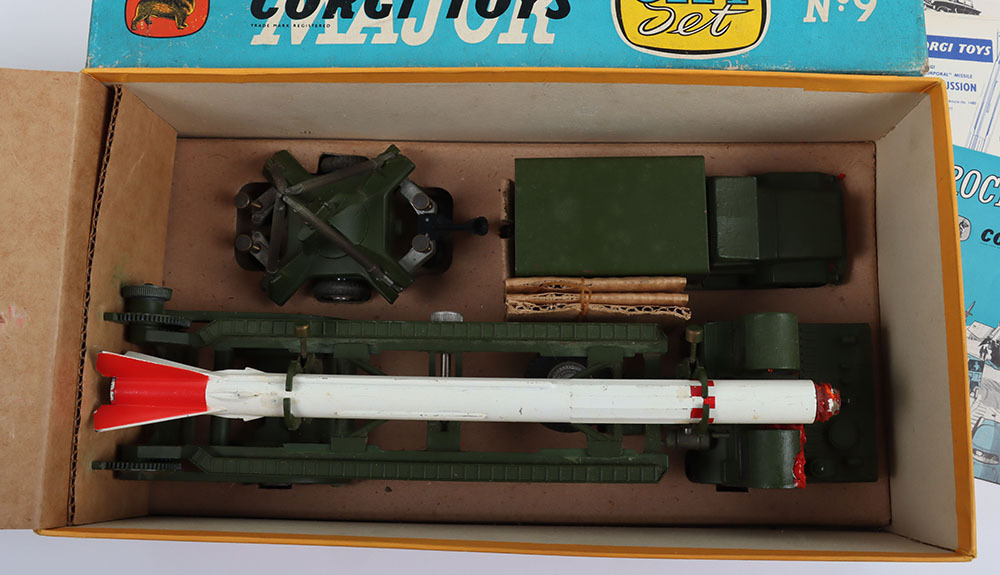 Corgi Major Toys Gift Set No 9 Corporal Missile Erector Vehicle ...