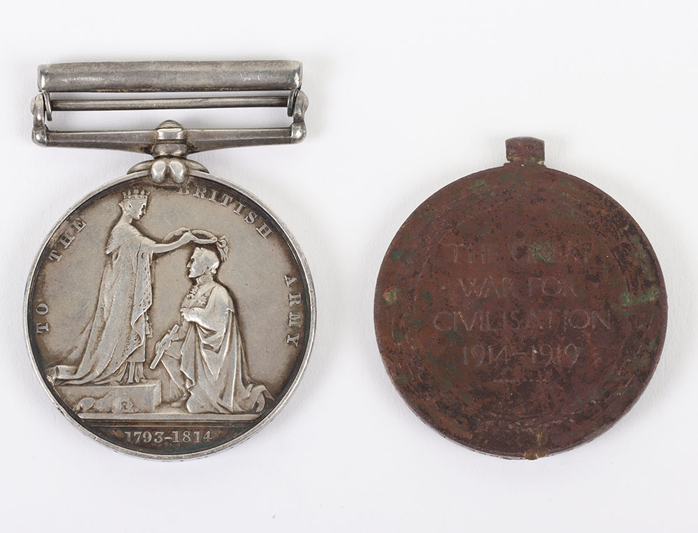 An Interesting Family Pair of Medals to a Dublin Family Covering Over ...