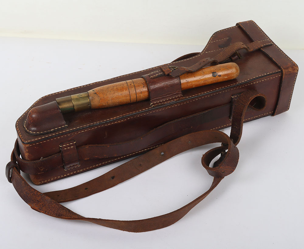 WW2 British 14A Periscope in Leather Carry Case