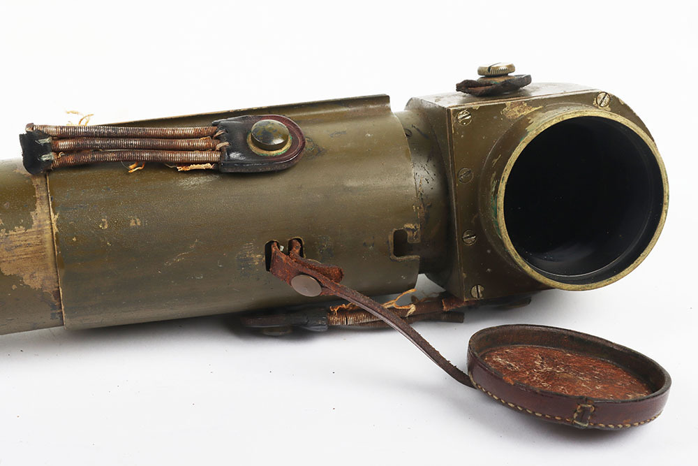 WW2 British 14A Periscope in Leather Carry Case