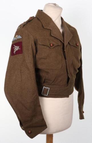 WW2 British Battle Dress Uniform Group of an Officer in the 10th ...